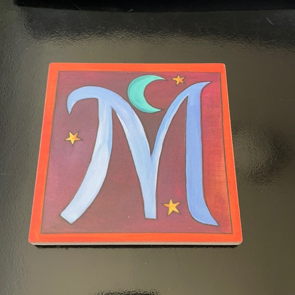 Wall Decor | Letter M Hand Painted Decor | Poshmark